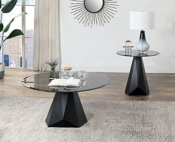 Bishop Geometric Base Coffee Table