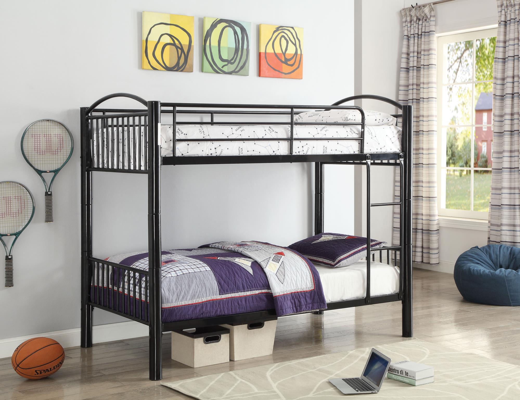 Cayelynn Metal Frame Bunk Bed