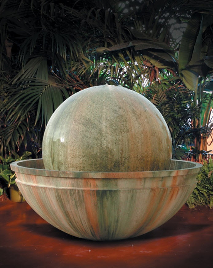 Gist Ball and Bowl Fountain
