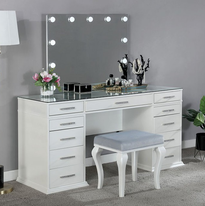 Valentina LED Mirror 3 Piece Vanity Set